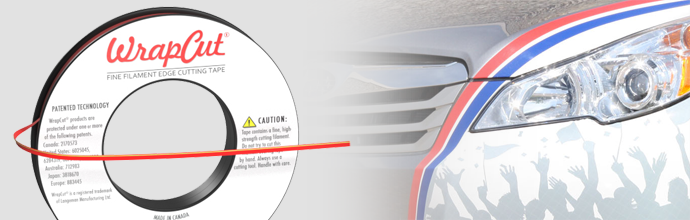 WrapCut - Edge Cutting Tape - Vinyl Cutting Tape